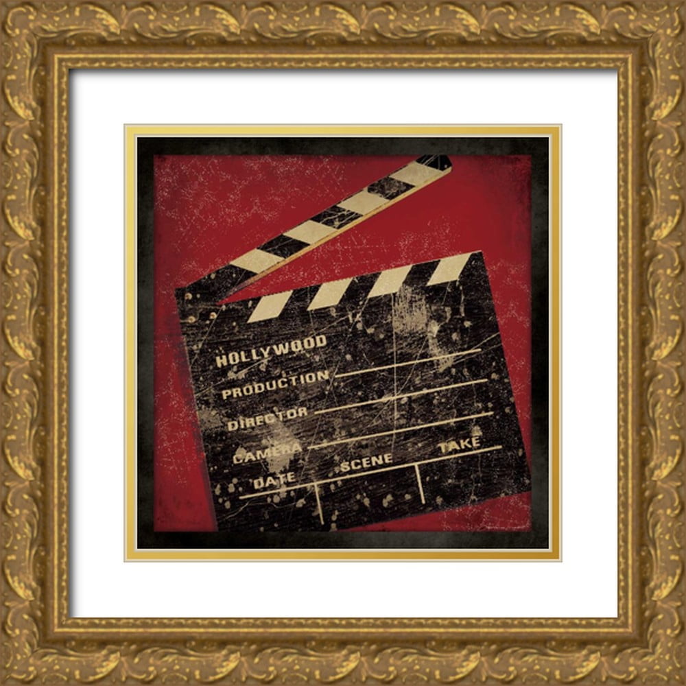 Marrott, Stephanie 20x20 Gold Ornate Wood Framed with Double Matting ...