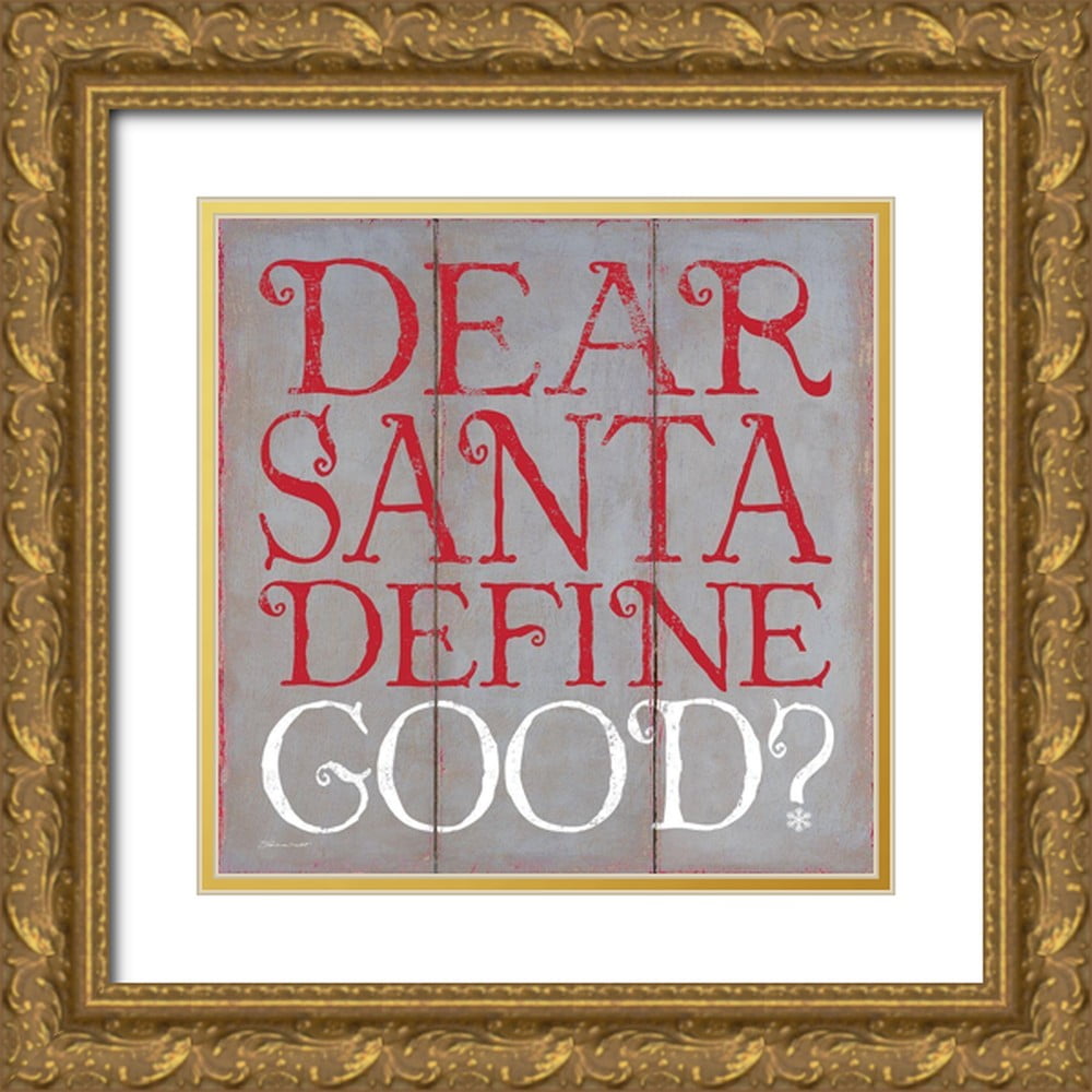 Marrott, Stephanie 20x20 Gold Ornate Wood Framed with Double Matting ...