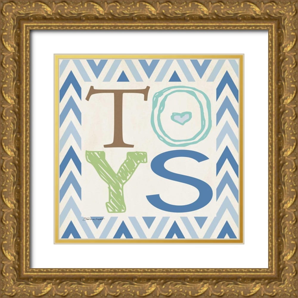 Marrott, Stephanie 20x20 Gold Ornate Wood Framed with Double Matting ...