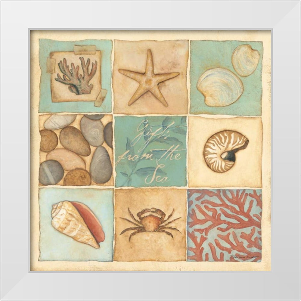 Marrott, Stephanie 20x20 White Modern Wood Framed Museum Art Print ...