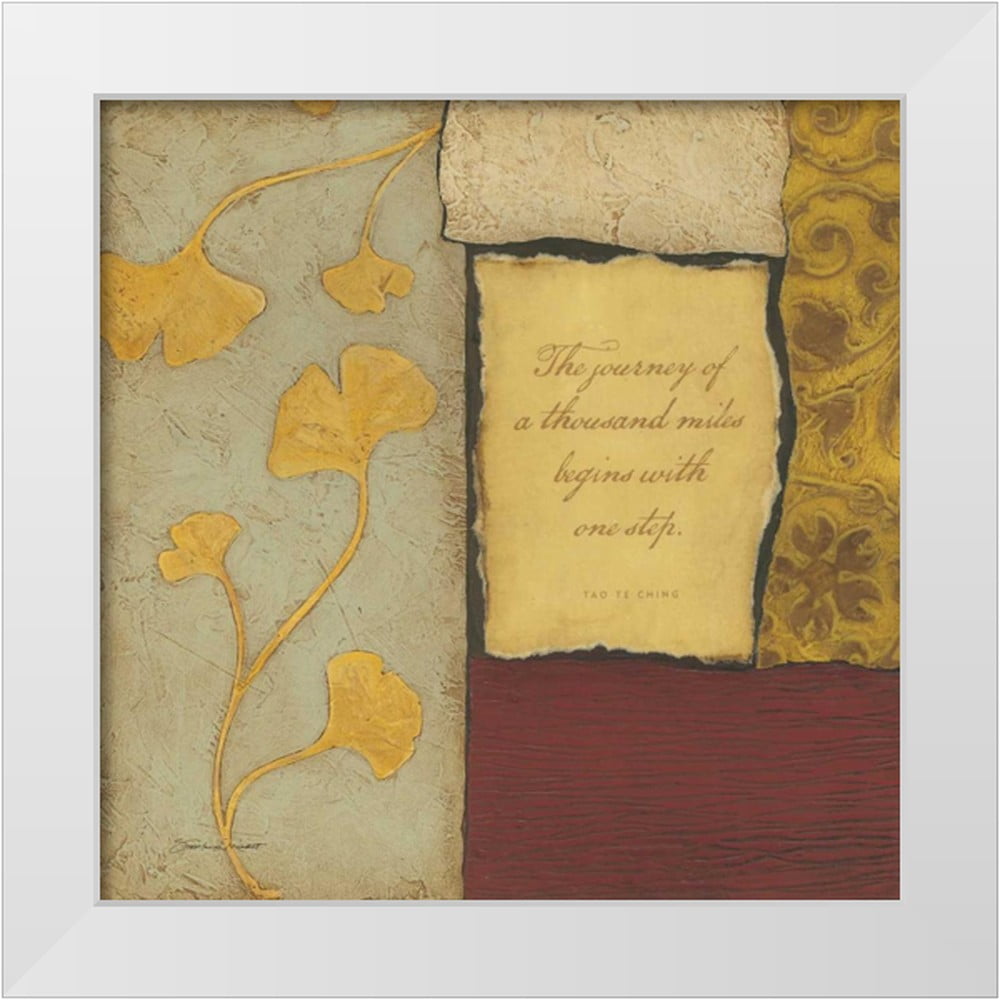 Marrott, Stephanie 20x20 White Modern Wood Framed Museum Art Print Titled - The Journey ...