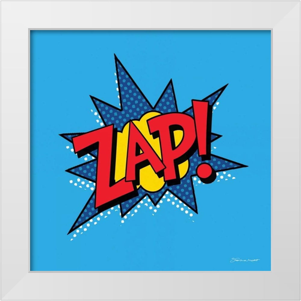Marrott, Stephanie 20x20 White Modern Wood Framed Museum Art Print Titled - ZAP! - Walmart.com
