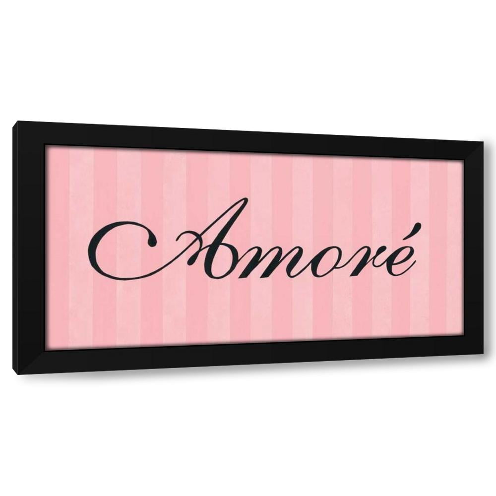 Stephanie Marrott 24x14 Black Modern Wood Framed Wall Art Titled ...