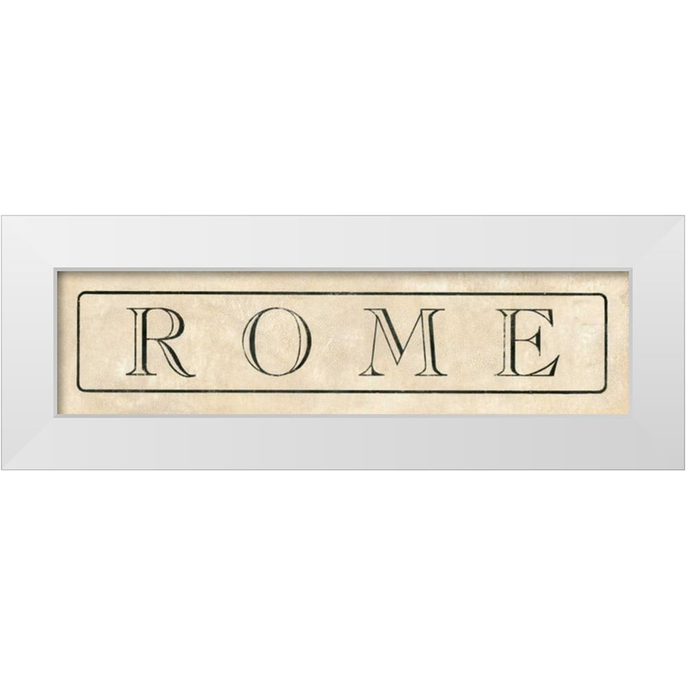 Marrott, Stephanie 24x9 White Modern Wood Framed Museum Art Print ...