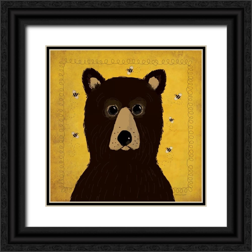 Marrott, Stephanie 26x26 Black Ornate Wood Framed with Double Matting ...