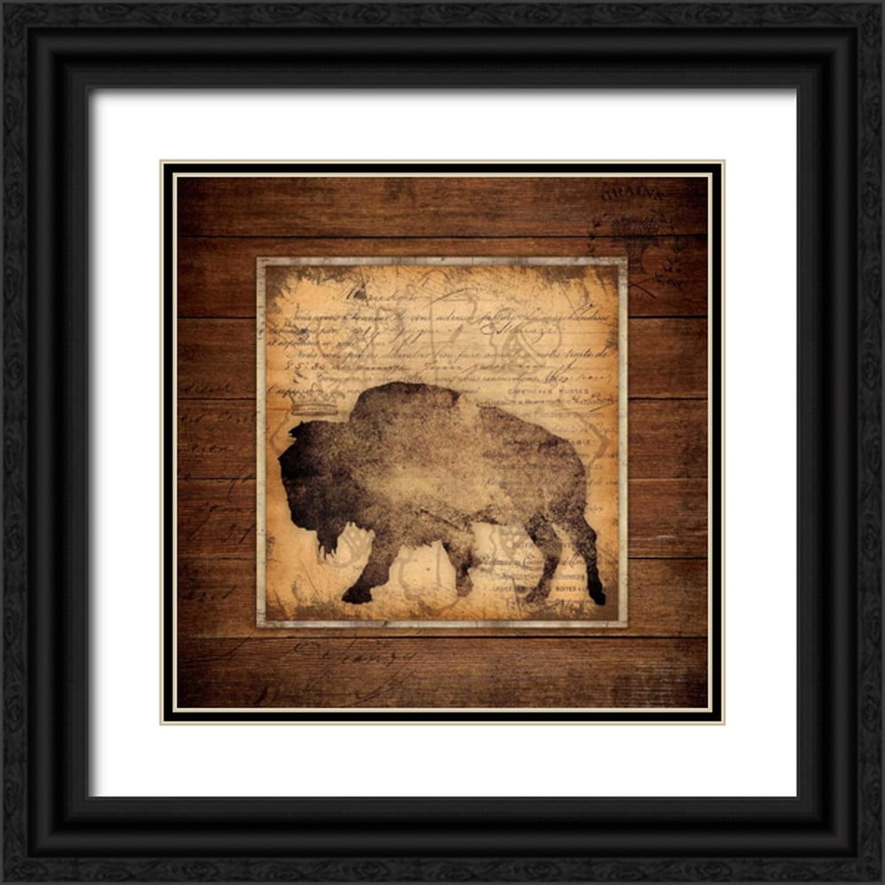 Marrott, Stephanie 26x26 Black Ornate Wood Framed with Double Matting Museum Art Print Titled ...