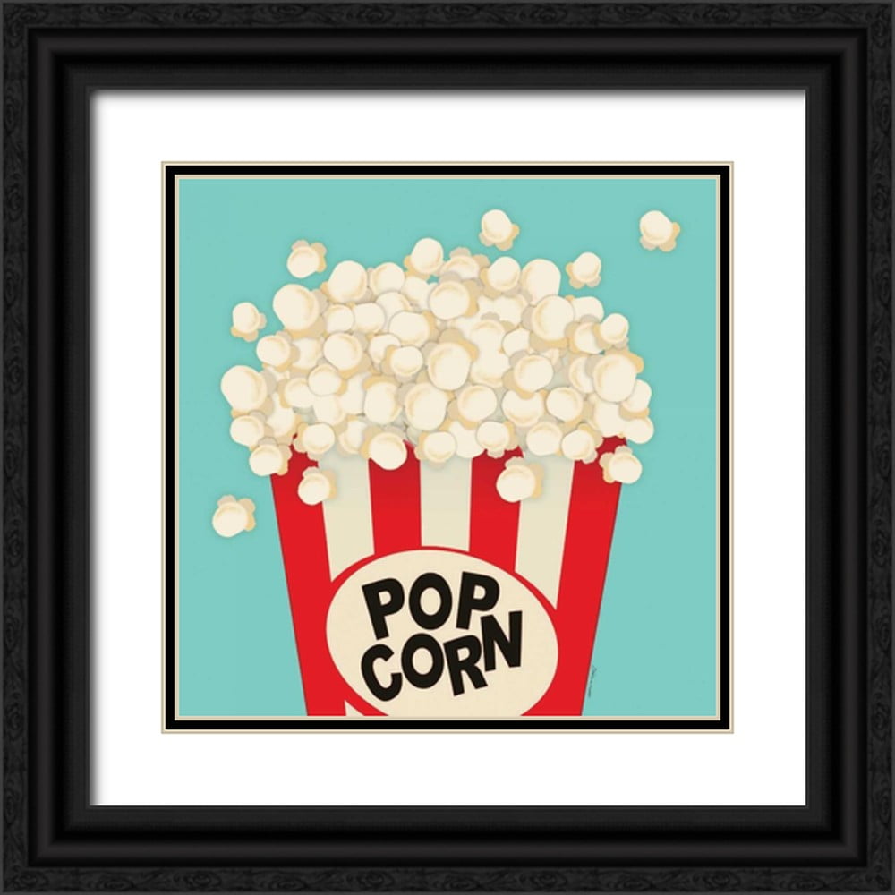 Marrott, Stephanie 26x26 Black Ornate Wood Framed with Double Matting ...