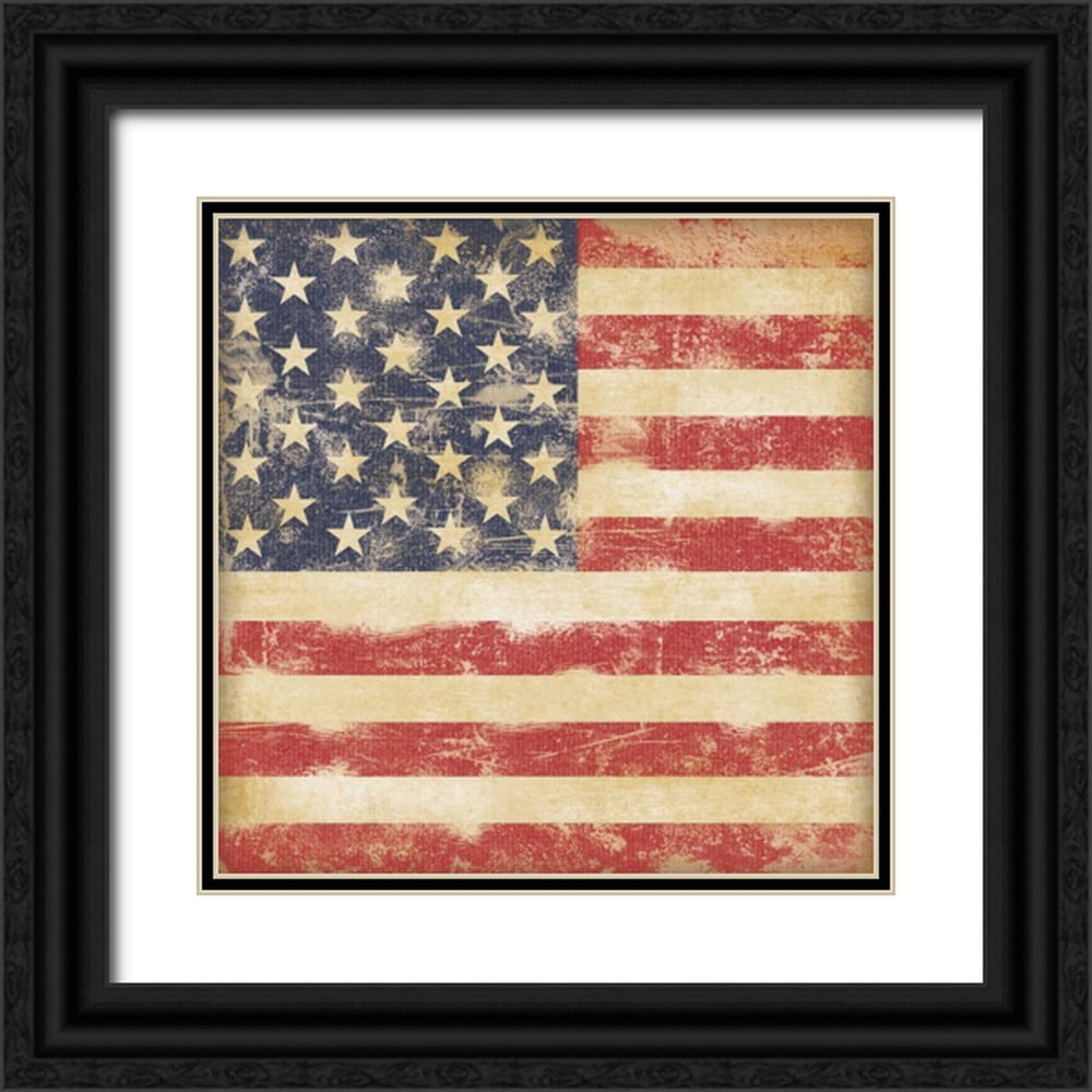 Marrott, Stephanie 26x26 Black Ornate Wood Framed with Double Matting ...