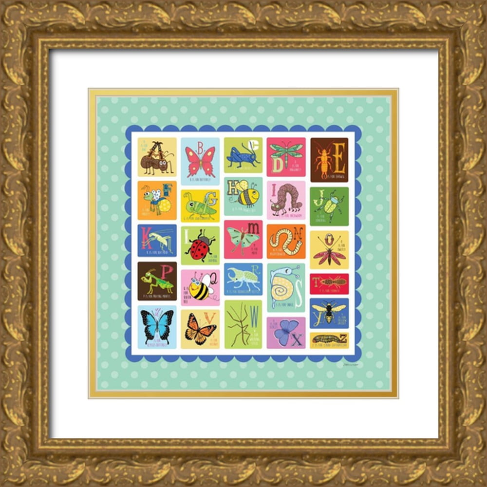 Marrott, Stephanie 26x26 Gold Ornate Wood Framed with Double Matting Museum Art Print Titled ...