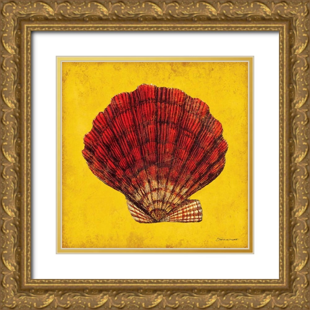 Marrott, Stephanie 26x26 Gold Ornate Wood Framed with Double Matting ...