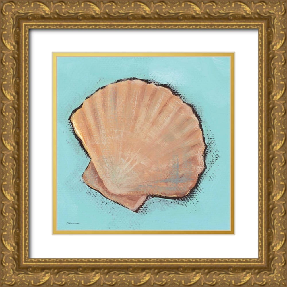 Marrott, Stephanie 26x26 Gold Ornate Wood Framed with Double Matting ...