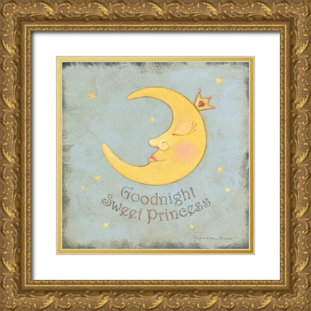 Marrott, Stephanie 26x26 Gold Ornate Wood Framed with Double Matting ...