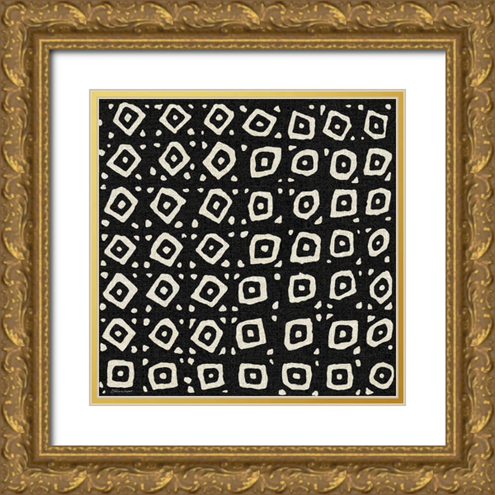 Marrott, Stephanie 26x26 Gold Ornate Wood Framed with Double Matting ...