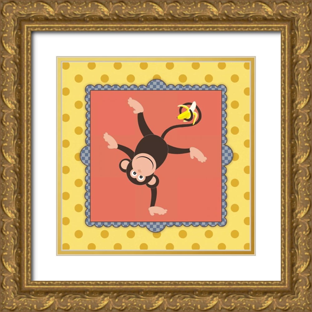 Marrott, Stephanie 26x26 Gold Ornate Wood Framed with Double Matting ...