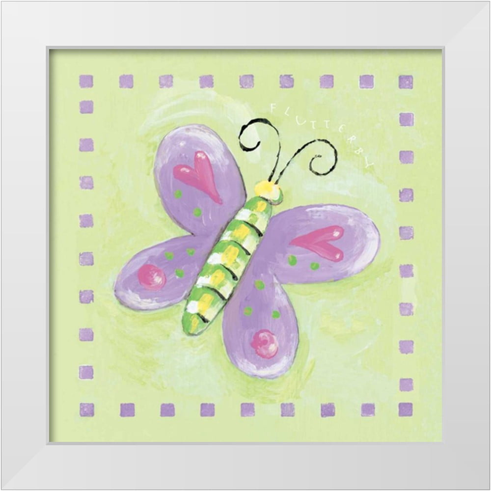 Marrott, Stephanie 26x26 White Modern Wood Framed Museum Art Print ...