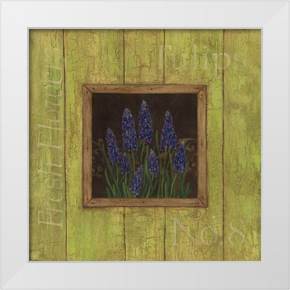 Marrott, Stephanie 26x26 White Modern Wood Framed Museum Art Print ...