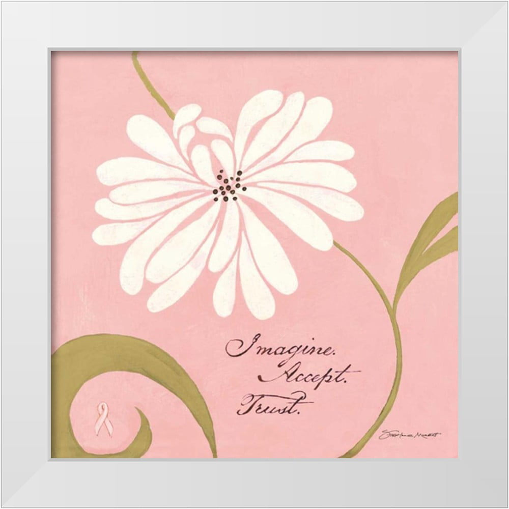 Marrott, Stephanie 26x26 White Modern Wood Framed Museum Art Print ...