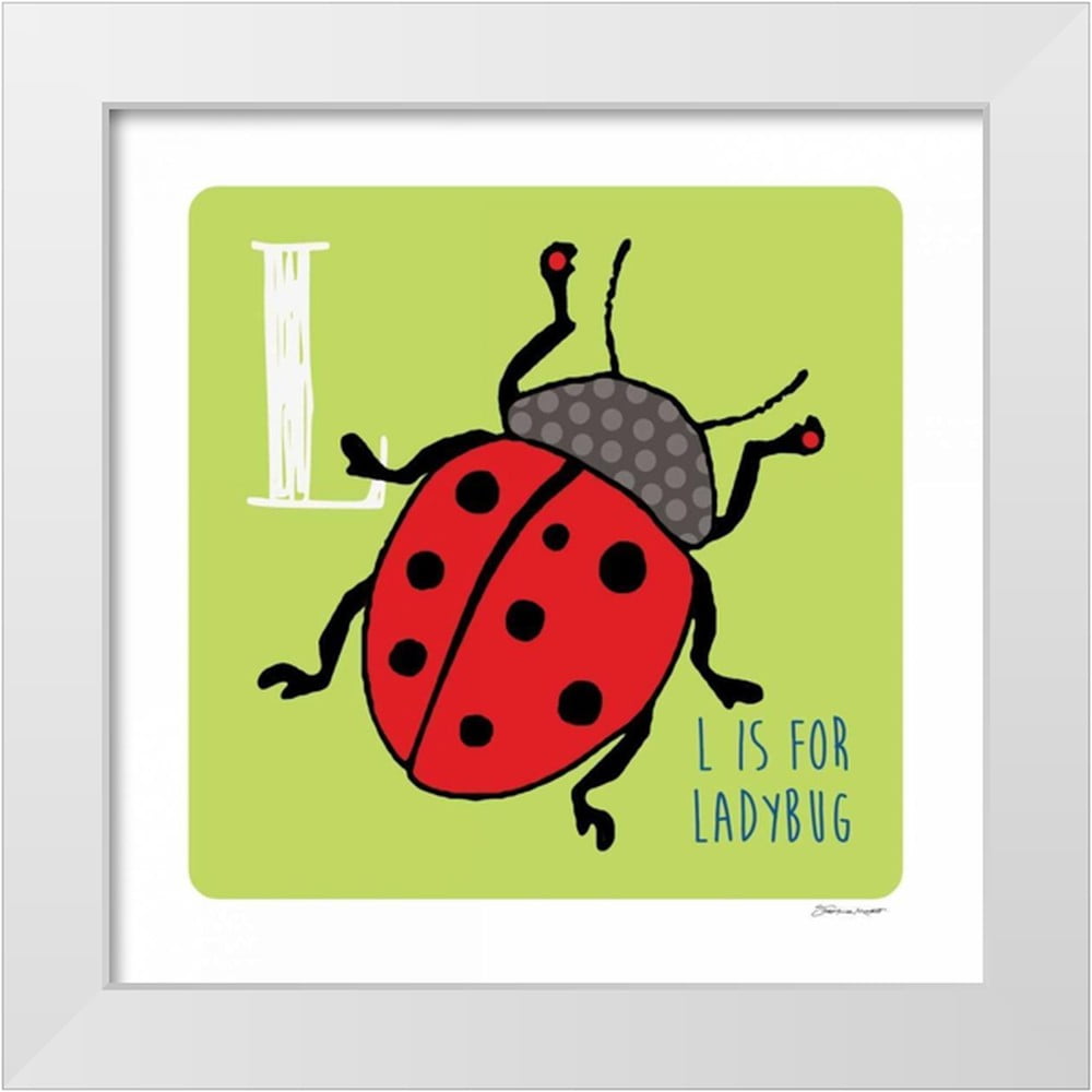 Marrott, Stephanie 26x26 White Modern Wood Framed Museum Art Print ...