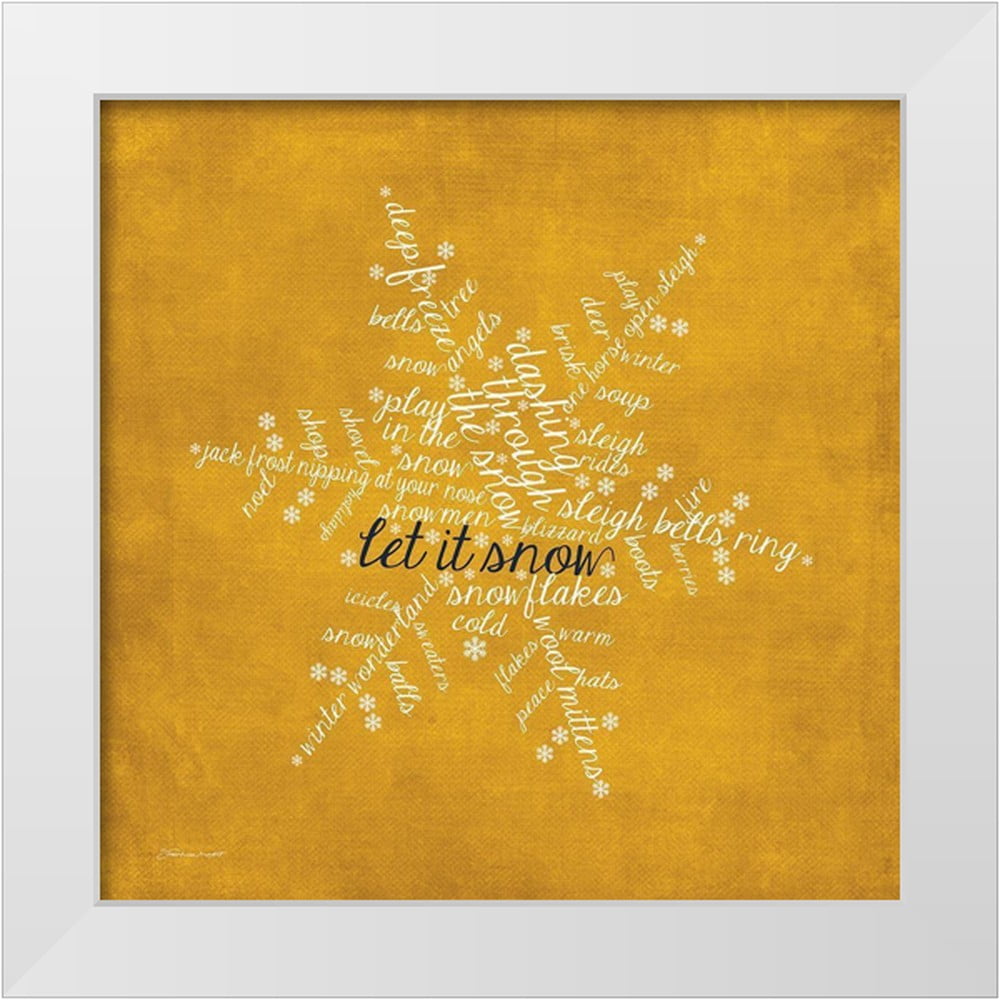 Marrott, Stephanie 26x26 White Modern Wood Framed Museum Art Print ...