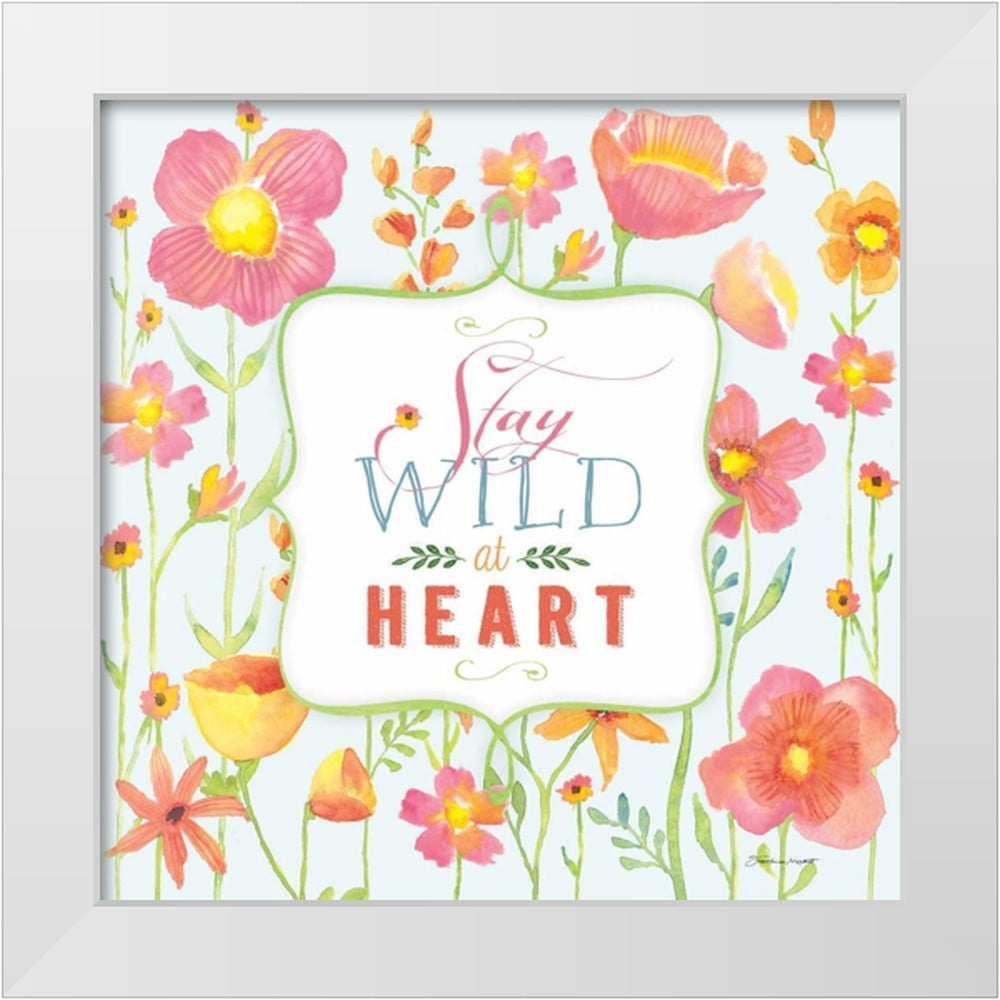 Marrott, Stephanie 26x26 White Modern Wood Framed Museum Art Print ...