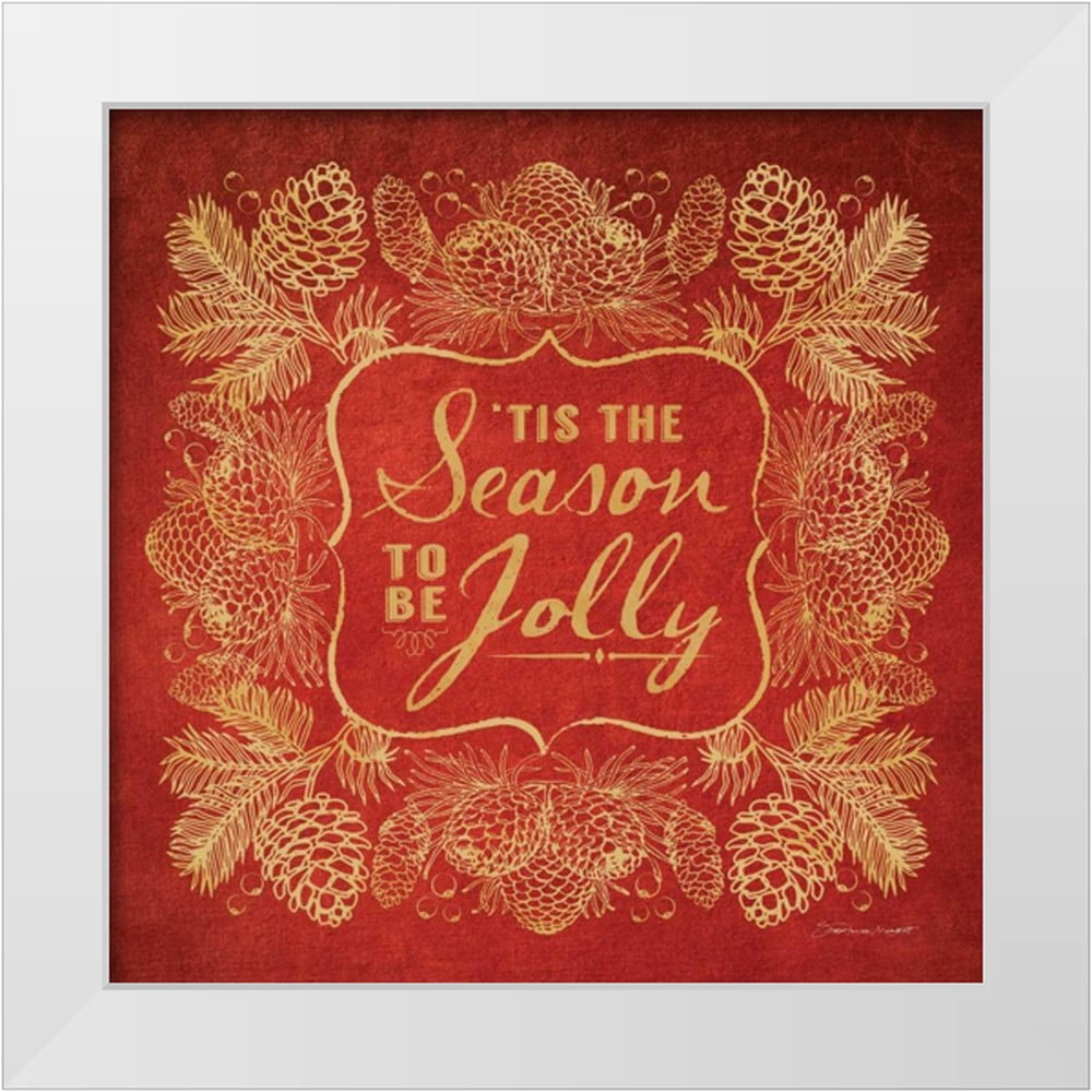 Marrott, Stephanie 26x26 White Modern Wood Framed Museum Art Print ...