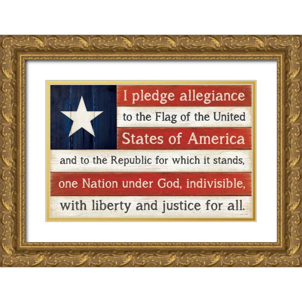 Marrott, Stephanie 32x22 Gold Ornate Wood Framed with Double Matting ...