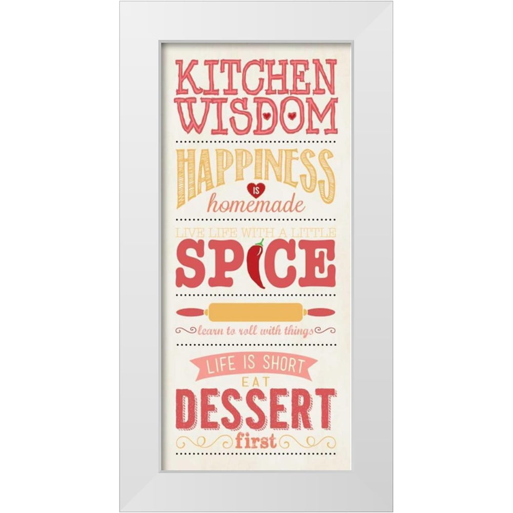 Marrott, Stephanie 8x14 White Modern Wood Framed Museum Art Print ...