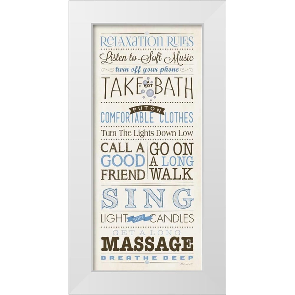 Marrott, Stephanie 8x14 White Modern Wood Framed Museum Art Print ...