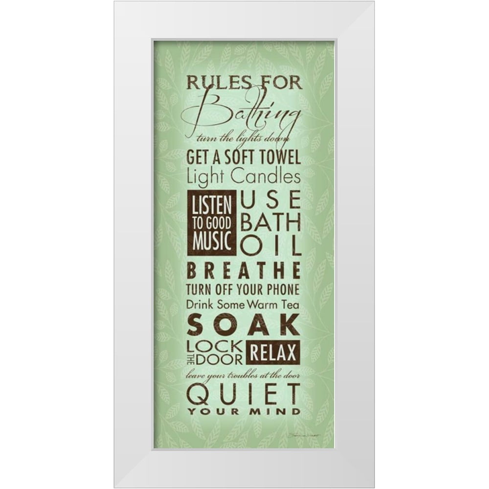 Marrott, Stephanie 8x14 White Modern Wood Framed Museum Art Print ...