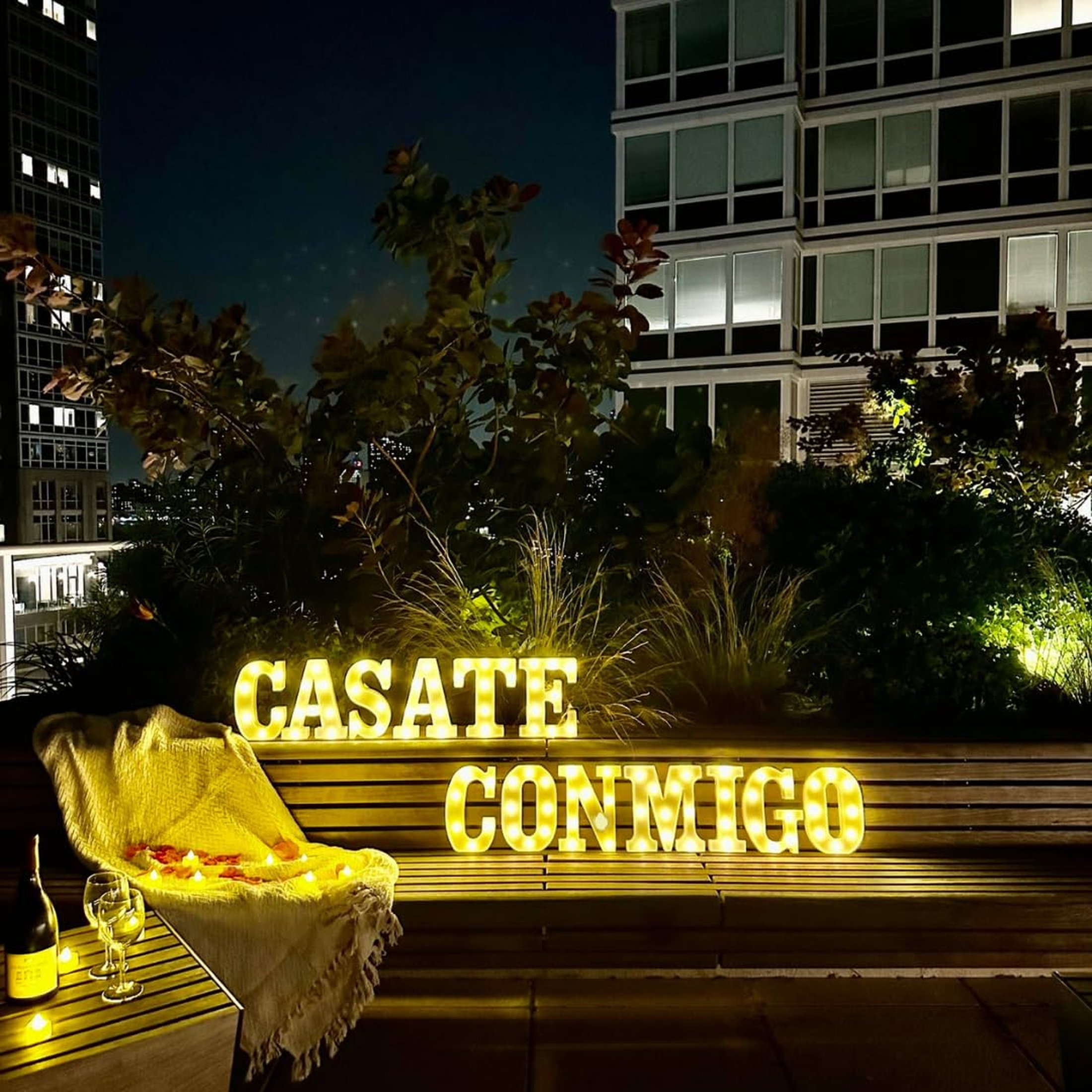 Marry Me Glow Letters - Light up your proposal with these Marquee ...