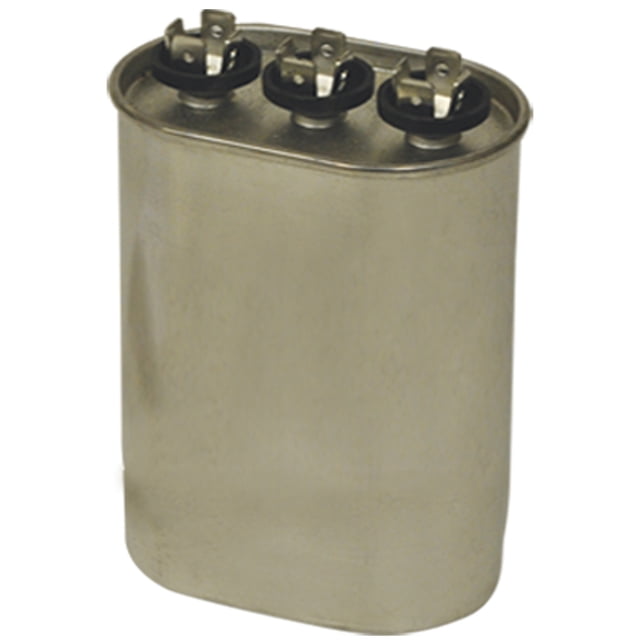 Mars 40/5 MFD 440 VAC dual capacitor oval - Walmart Business Supplies