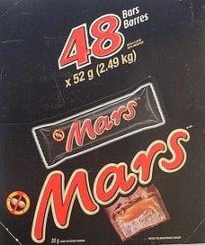 Mars 48ct Bars (52g / 1.8oz per pack) - Walmart.com