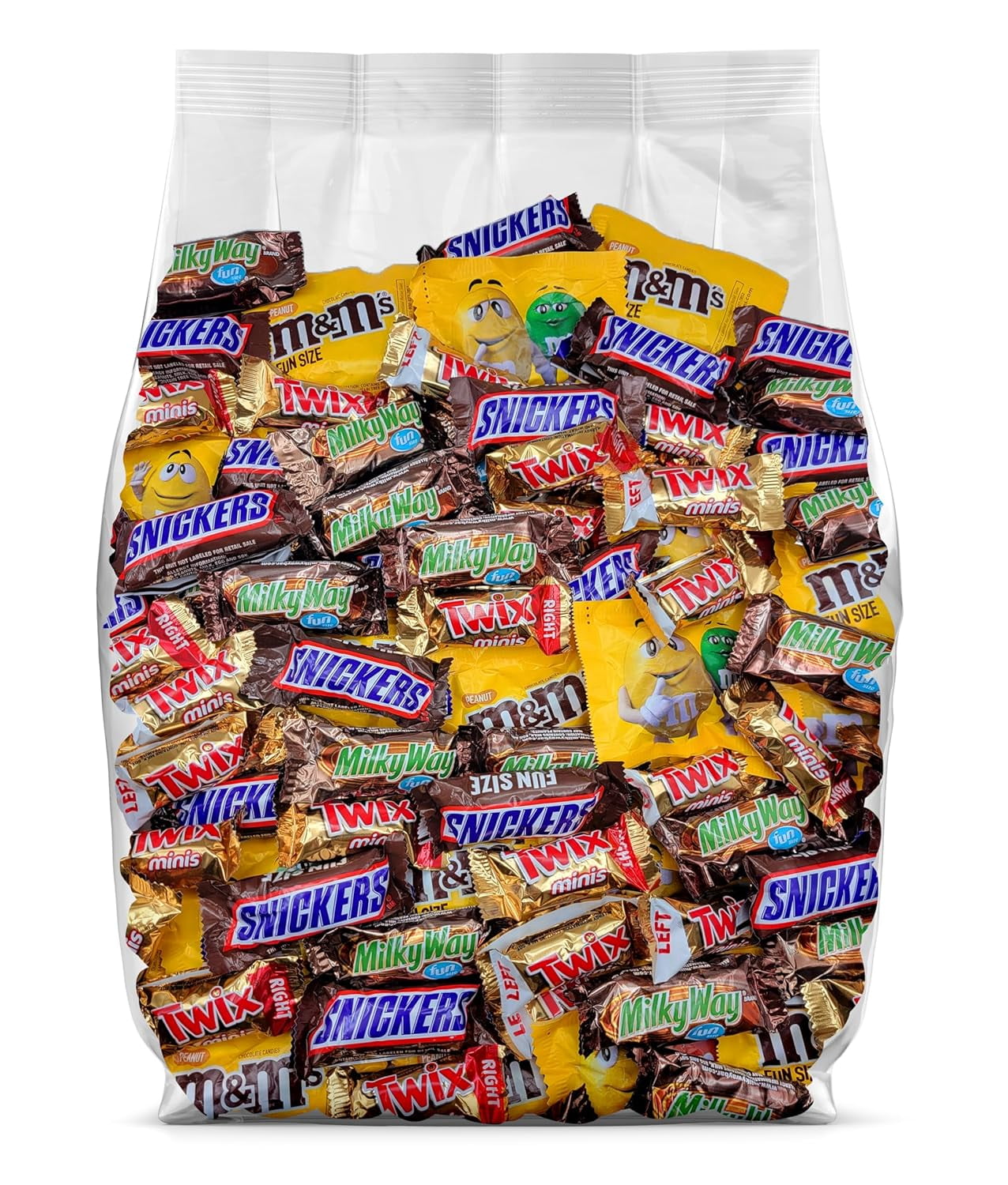 Mars Assorted Chocolate Candy Variety Pack - 5lb Bulk Chocolate Candy ...