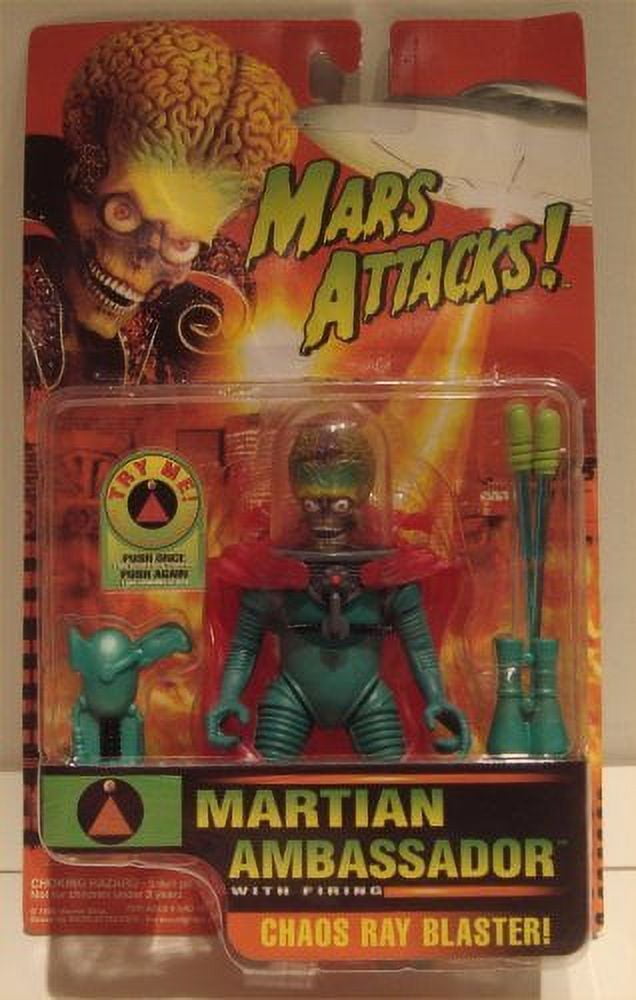 Mars Attacks Action Figure Martian Ambassador (Talking) - Walmart.com