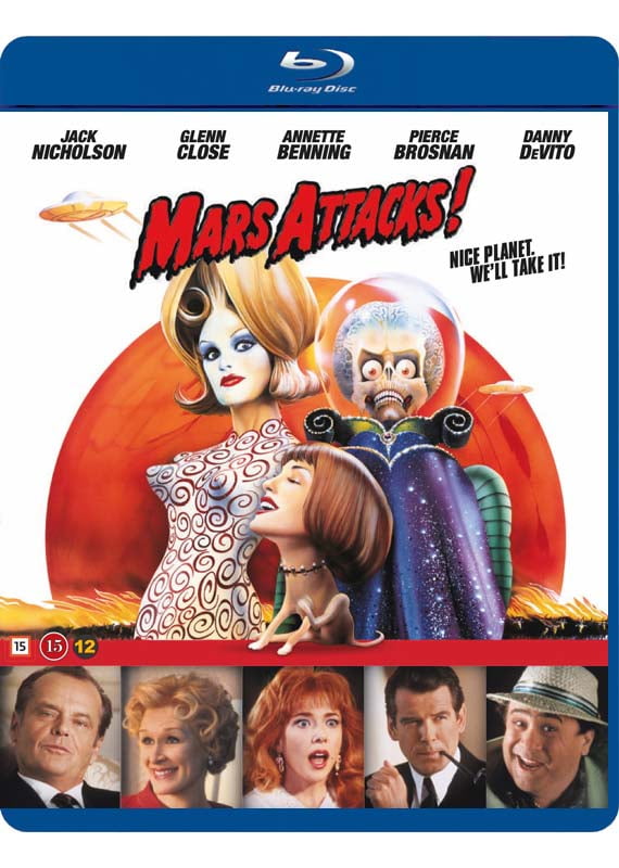 Mars Attacks! [ Blu-Ray, Reg.A/B/C Import - Denmark ] - Walmart.com