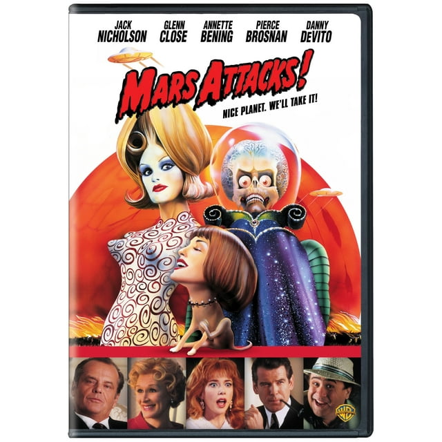 Warner Home Video - Mars Attacks! Martian Sci-Fi & Fantasy DVD ...