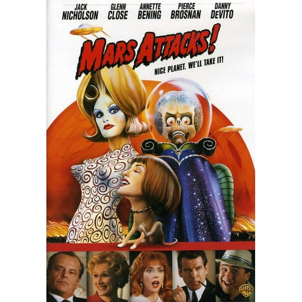Mars Attacks! (DVD) - Walmart.com
