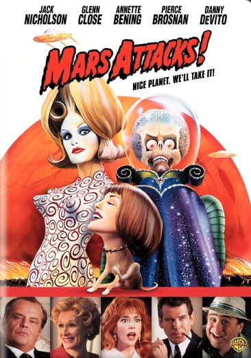 Pre-Owned Mars Attacks! (Dvd) (Good) - Walmart.com
