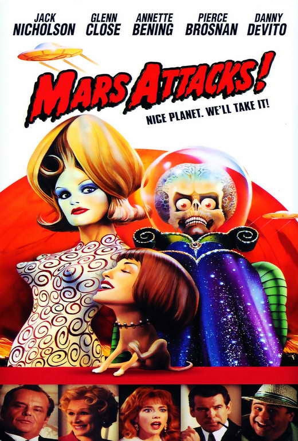 Mars Attacks! Movie POSTER 27" x 40" Style C - Walmart.com