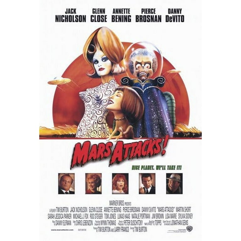 Mars Attacks Movie Poster