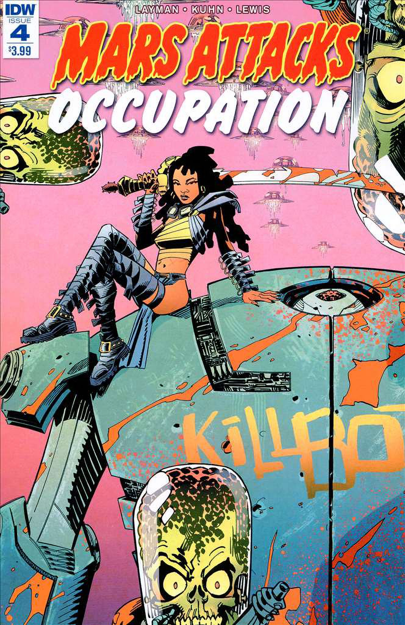 Mars Attacks: Occupation #4 VF ; IDW Comic Book - Walmart.com