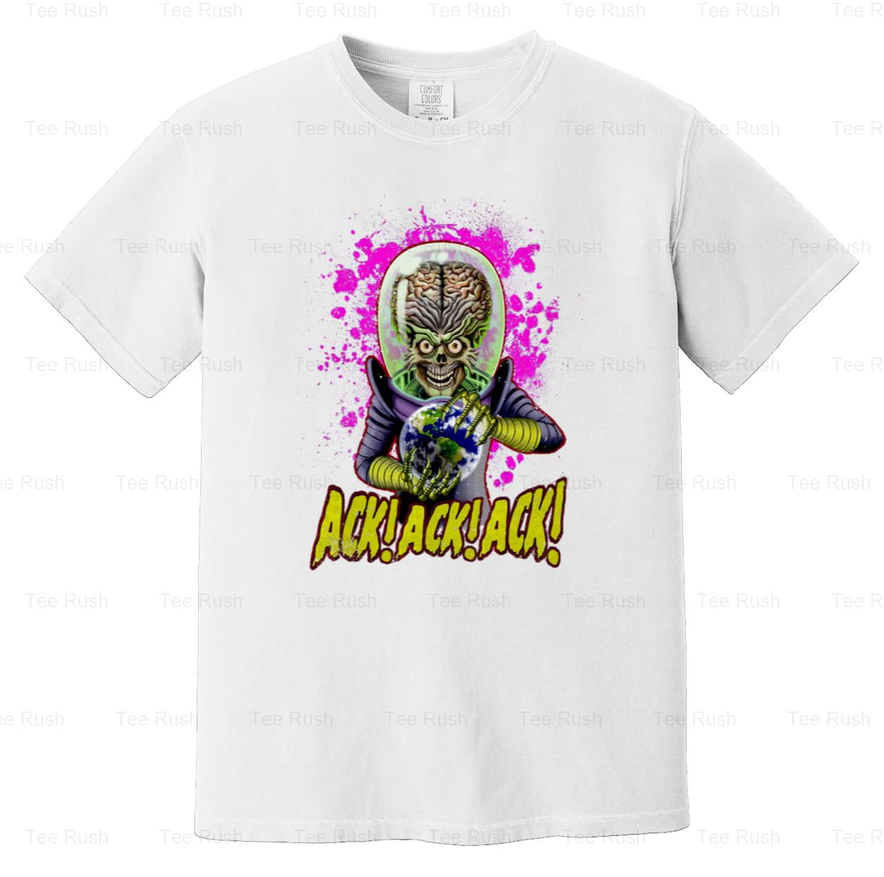 Mars Attacks Tim Burton Movie Sci Fi Comedy Alien Invasion Art, Comfort ...