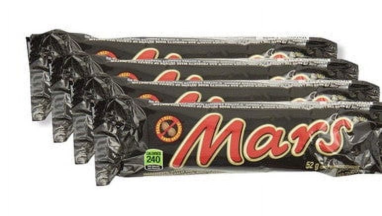 Mars Bar Chocolate 52g/1.8 oz., Pack of 4, {Imported from Canada ...