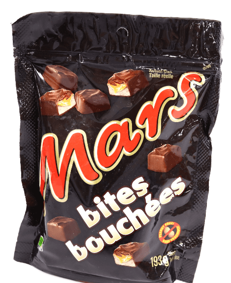 Mars Bites Snack Size Chocolate Candy 193g/6.8 oz. {Imported from ...