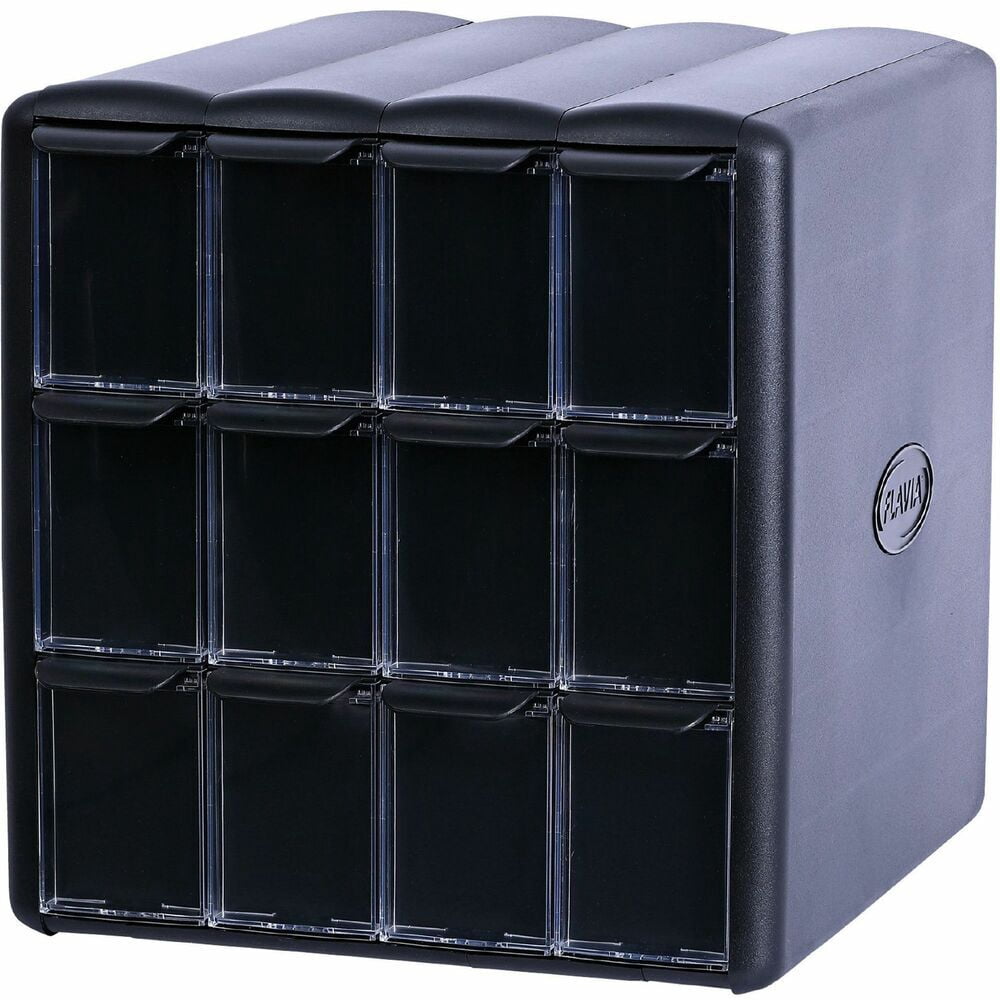 Flavia 4-Column Merchandiser - 480 - Horizontal20.50" Depth - Black - 1 ...