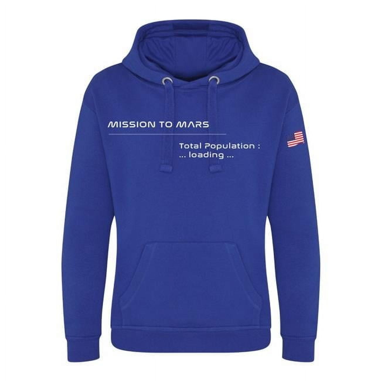 Mars Exploration SUP1621 Mission to Mars Chunky Hoodie Sweatshirt ...