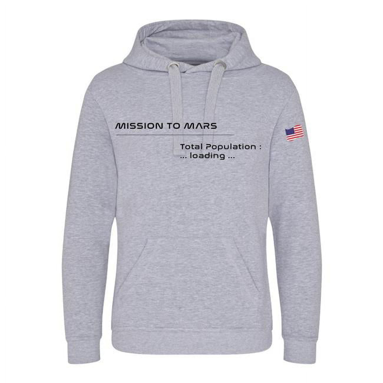 Mars Exploration SUP1801 Mission to Mars Chunky Heather Hoodie ...