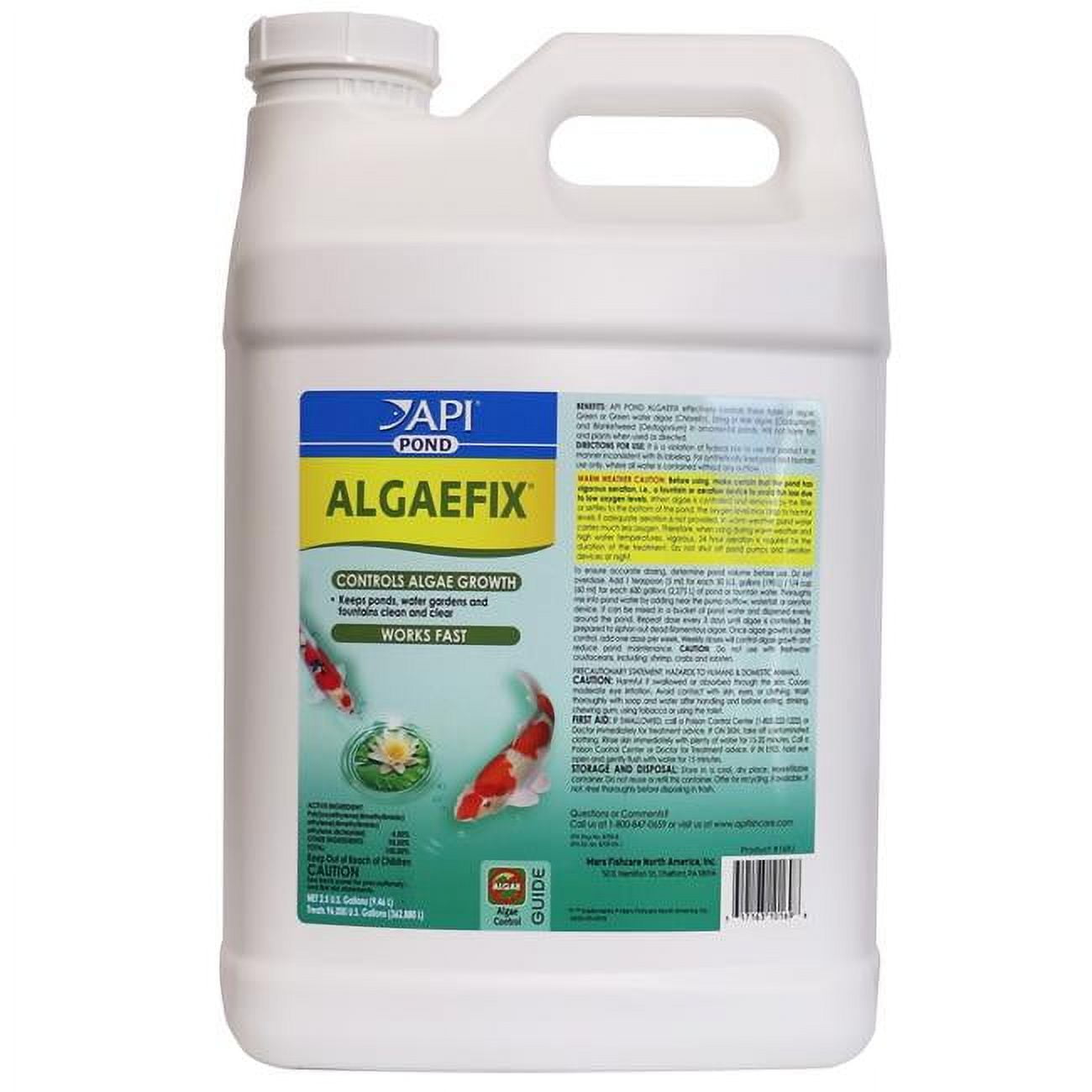 Mars Fishcare AP169J 2.5 gal Pond Care Algaefix Algae Control - Walmart.com
