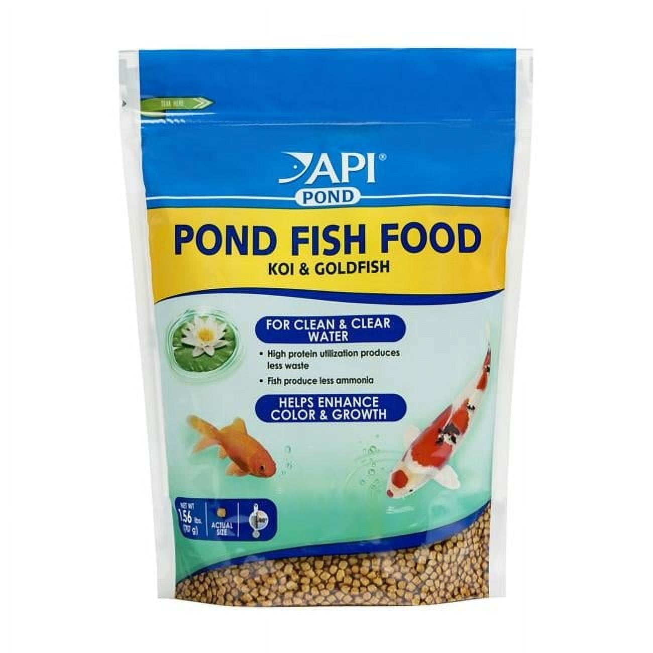 Mars Fishcare AP198D 1.56 lbs Pond Fish Food - 4 mm Pellets - Walmart.com