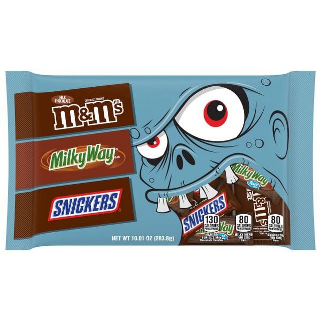 Mars, Halloween Fun Size Variety Mix, 10.01 Ounce - Walmart.com